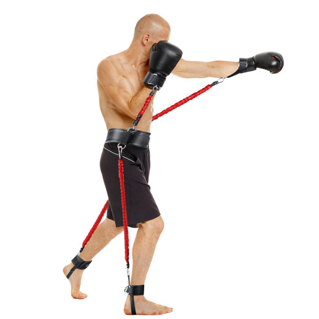 Boxing Training Set | Dynamic Versatile Equipment with Resistance Band ...