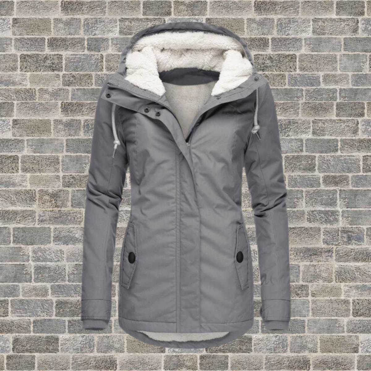 Women's Faux Fur Coat | Elegant Long Design with Tailored Fit – Royal ...